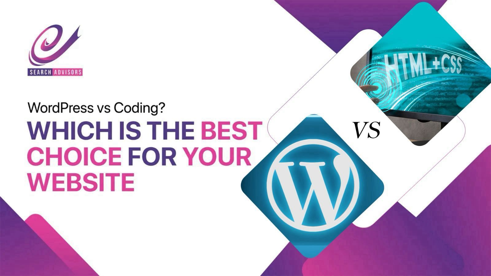 WordPress vs. Coding: Which is the Best Choice for Your Website? | E-Search Advisors Blog